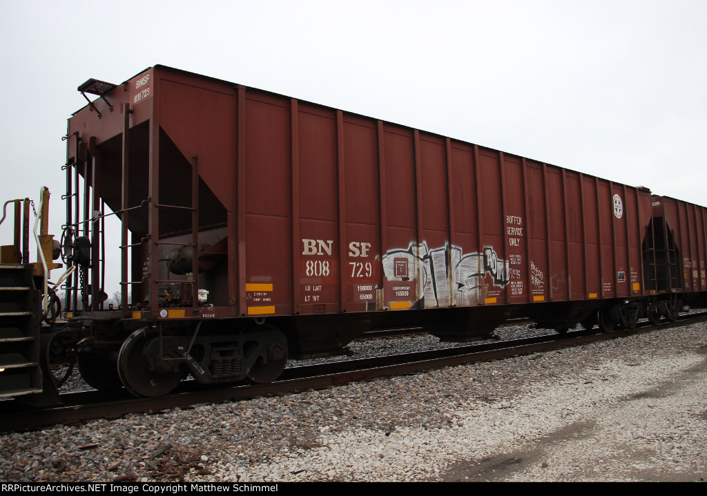 BNSF FMC Buffer Car
